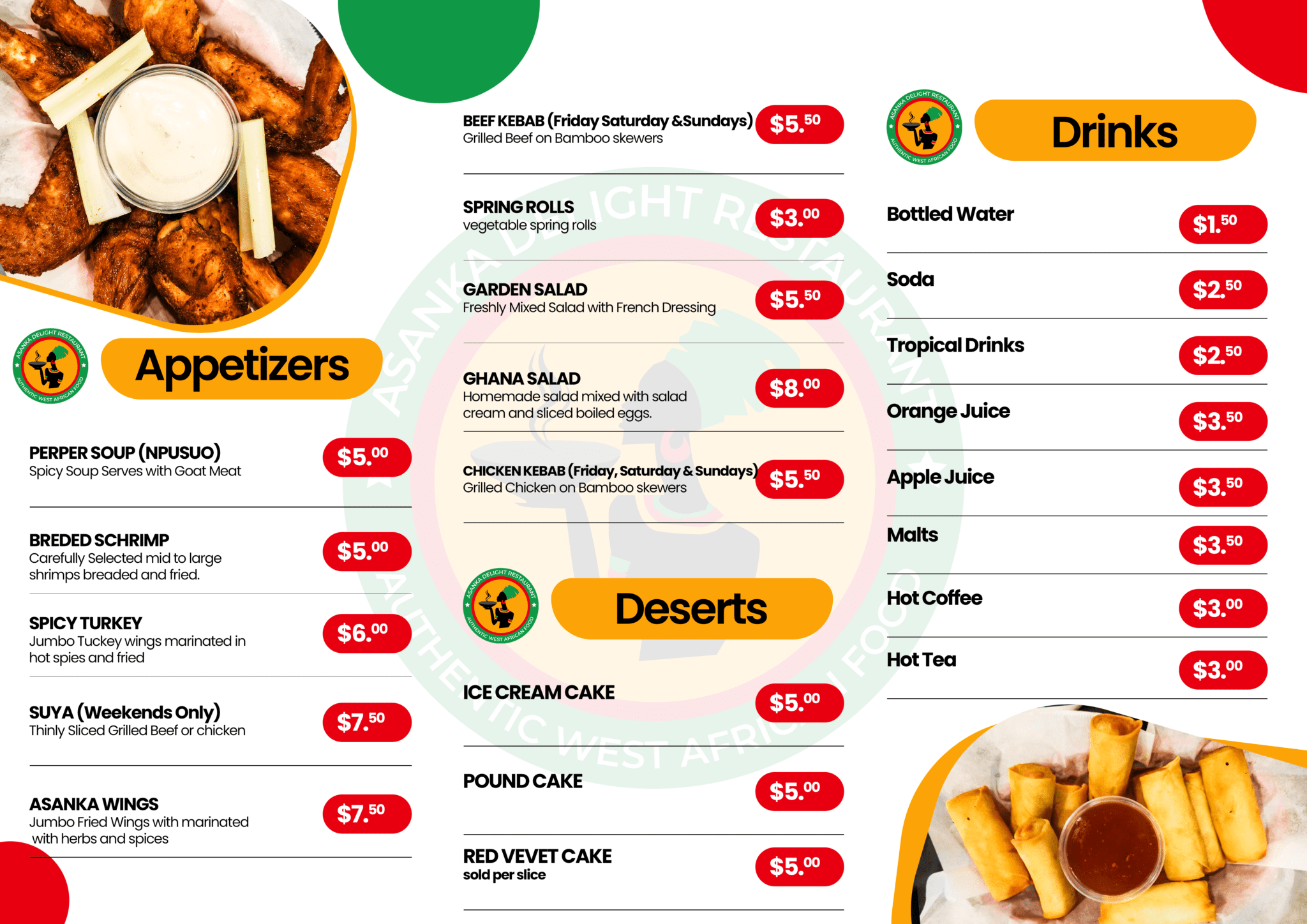 Asanka Delight Restaurant USA